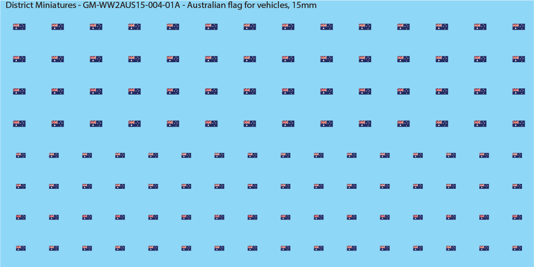 15mm WW2 Australia – District Miniatures