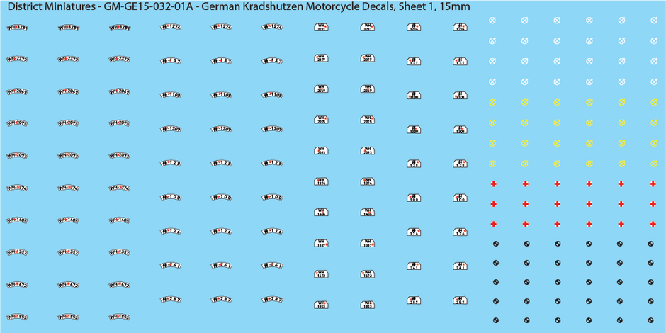 15mm WW2 German – District Miniatures